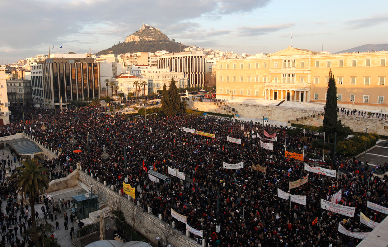 Greece in flames: the prelude of the European Revolution | redmed.org